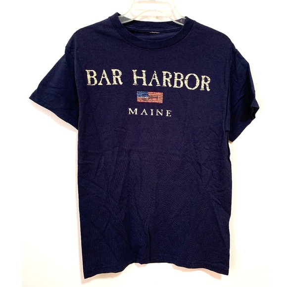 Tops | Bar Harbor Maine American Flag Lobster Tee | Poshmark